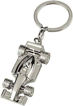 Generic Porte-cl&eacute;s fantaisie en argent F1 Formula 1 voiture de course durable et utile, comme sur limage