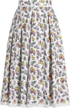 Dolce & Gabbana Jupe Midi - Blanc