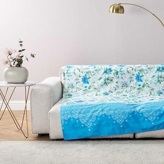 Bassetti Casablanca Granfoulard-Tuch aus 100% Baumwolle in der Farbe Celeste C1 Ma&szlig;e: 350x270 cm - 9332327