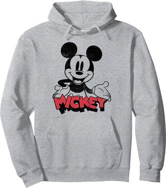 Disney Micky Maus gl&uuml;cklich Pullover Hoodie