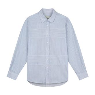 Arte Chemise Multi Lines - Homme - Chemises - Bleu - Taille: L