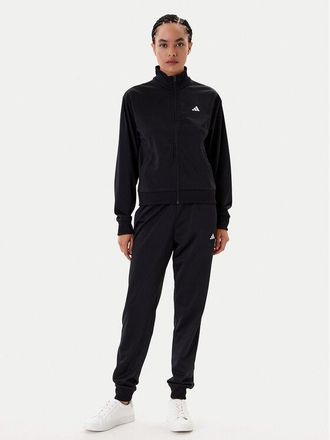 adidas Jogginganzug Essentials Feel Cozy JD4475 Schwarz Regular Fit
