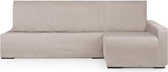 Eysa sofabezug für chaiselongue-Bett rechte Seite Vorderansicht leinen Design Luz