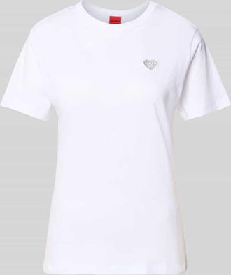HUGO BOSS Regular Fit T-Shirt aus reiner Baumwolle Modell Damacia_9