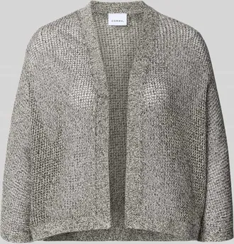 Comma Strickjacke in offener Passform mit 3/4-Arm