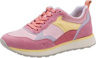 Tamaris Damen Sneaker Low, rot, 41 EU