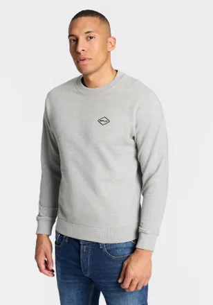 Replay Sweatshirt REPLAY, Herren, Gr. XXL, grau (light grau melange), Sweatware, Obermaterial: 90% Baumwolle, 10% Viskose, meliert, regular fit normal, Rundh