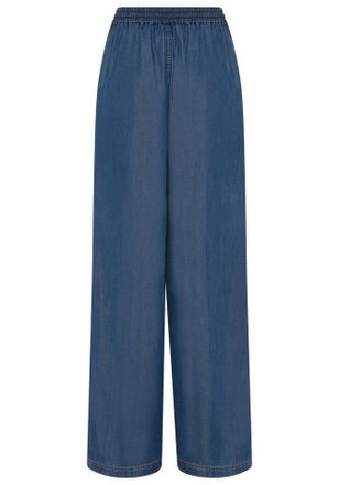 HUGO BOSS Schlupfhose Tanella Premium Damenmode Wide Leg, Denim Look