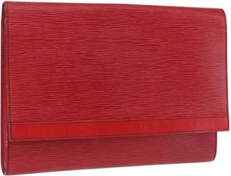 Louis Vuitton Pre-owned Vintage Epi Clutch - Femme - Pre-owned - Rouge - Taille: ONE Size
