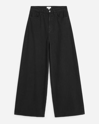 Arket Weite Hose -Schwarz