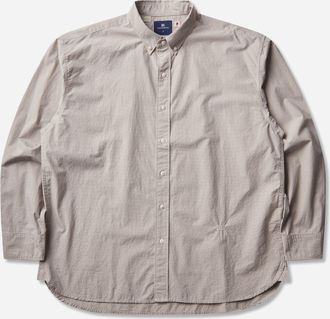 Levi's Men s Blue Tab Relaxed Button-Down Shirt Grey