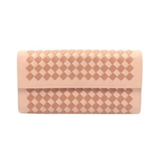 Bottega Veneta Portefeuille long Pre-owned (bi-pli) - Femme - Pre-owned - Beige - Taille: ONE Size