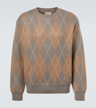 Frame Denim Pull à motif Argyle