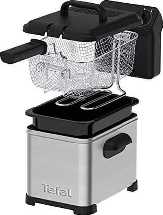 T-fal Family Pro Access FR5030 Friteuse semi-professionnelle avec huile, r&eacute;servoir dhuile amovible, technologie de zones de refroidissement, nettoyage facil