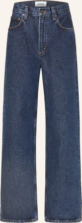 A Gold E Agolde Wide Leg Jeans Pendulum blau