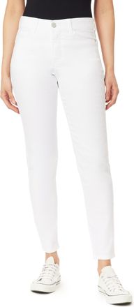 Angels Forever Young Damen Jeanie Lift Skinny Jeans, Weiss/opulenter Garten, 44