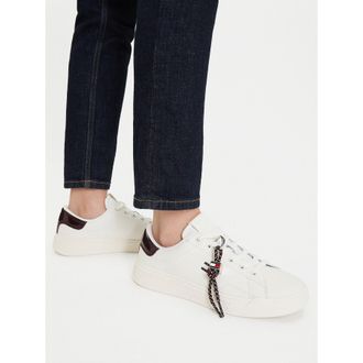 Tommy Jeans Sneakers Tommy Jeans Tjw Logo Sneaker EN0EN03129 Wei&szlig;