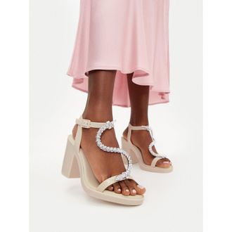 Melissa Sandalen Melissa Melissa Snake Block + Bo.Bo Ad 35775 Beige
