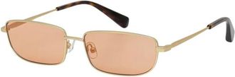 Patrizia Pepe Lunettes de soleil rectangulaires - Femme - Accessoires - Jaune - Taille: ONE Size