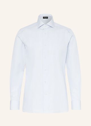 Ermenegildo Zegna Zegna Hemd Trofeo Regular Fit blau