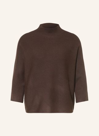 Comma Comma Pullover Mit 3/4-Arm braun
