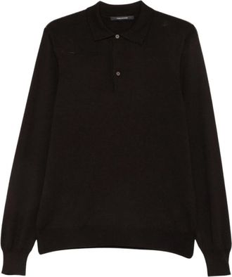 Tagliatore Polo Palmer - Homme - Tops - Brun - Taille: XL