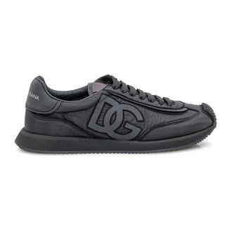 Dolce & Gabbana Homme, Chaussures, Noir, Taille: 40 EU DG Cushion Baskets
