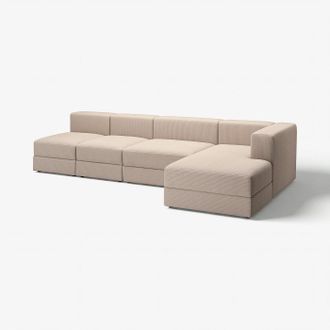 IKEA J&Auml;TTEBO 4,5er-Sitzelement + R&eacute;camiere