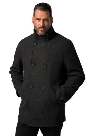 JP1880 Herren gro&szlig;e Gr&ouml;&szlig;en &Uuml;bergr&ouml;&szlig;en Menswear L-8XL Caban FLEXNAMIC, Wolloptik, bis 8 XL anthrazit 8XL 831622110-8XL