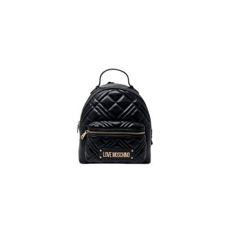 Love Moschino Sac &agrave; dos matelass&eacute; et matelass&eacute; - Femme - Sacs - Noir - Taille: ONE Size