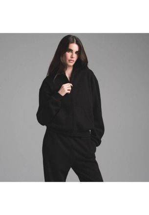 SKIMS Damen Sweatjacke aus Baumwoll-Mix