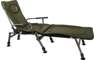 Carpe Diem Angelstuhl Campingstuhl Carp F5R+POD Stuhl mit Fussbank Deluxe Karpfen Angler mit extra H&ouml;he