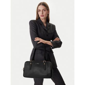 Furla Handtasche Furla Giulia M WB01871 BX0460 CN O6000 Schwarz