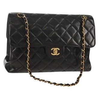 Chanel Pre-owned Leder Schultertasche - - Pre-owned - Damen - Schwarzk - ONE SIZE
