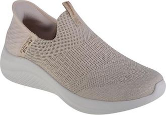 Skechers Baskets pour Femme, Beige, 39 EU