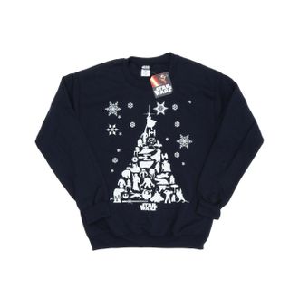 Star Wars Sweatshirt f&uuml;r Damen (Marineblau)