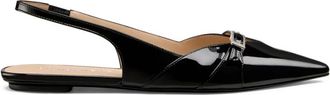 Stuart Weitzman Femme, Chaussures, Noir, Taille: 36 1/2 EU Georgie Slingback