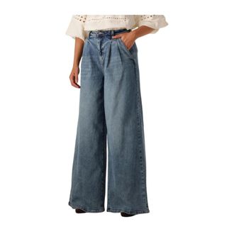 Janice Weite Blaue Jeans f&uuml;r Frauen - - Jeans - Damen - Blau - W26