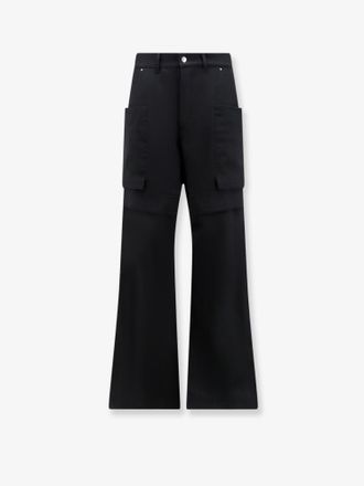 Rick Owens Stefan Cargo Wool Trousers - RICK OWENS - gender_Man