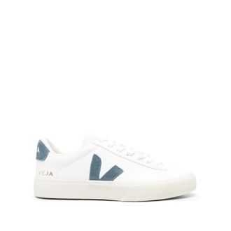 Veja Wei&szlig;e und Himmelblaue Sneakers - - Shoes - Herren - Wei&szlig; - 41 EU
