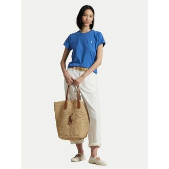 Polo Ralph Lauren T-Shirt 211898698034 Blau Straight Fit