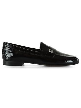 Liu Jo Mocassins en cuir avec masque EMEL 05 | 5BLDSSF5045PX051 2222 Noir, Noir, 38 EU