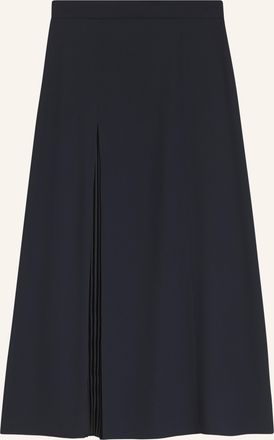 HUGO BOSS A-Linien-Rock Vateza Regular Fit blau