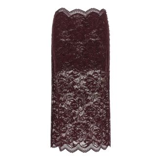 Paco Rabanne Spitzen-Miederrock - - Skirts - Damen - Lila - S