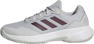 adidas Femme Gamecourt 2.0 Tennis Shoes, Grey One/Aurora Met/Core White, 38 2/3 EU