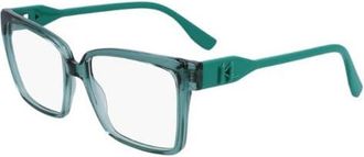 Karl Lagerfeld Karl Lagerfeld KL6110 KL6110 300 green vista Mens Acetate, Standard, 54