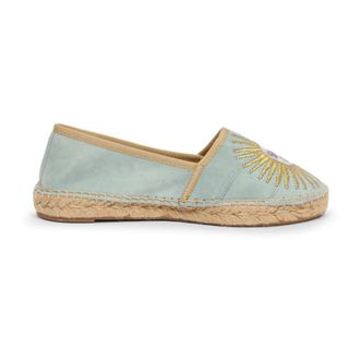La Martina Blaue Samt-Espadrilles - - Shoes - Damen - Blau - 37 EU