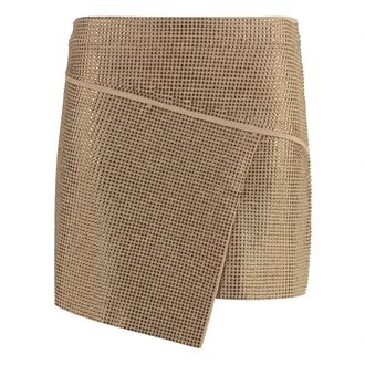 ADĀMO Andrea Adamo Asymmetrischer Minirock - - Skirts - Damen - Gelb - M