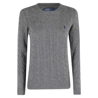 Polo Ralph Lauren Femme, Pulls, Gris, Taille: 40 FR Julianna Pull &agrave; Manches Longues