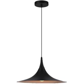 Trade Shop Trade Shop - LAMPADARIO A SOSPENSIONE SOFFITTO STILE CONTEMPORANEO NORDICO ATTACCO E27 IN METALLO B97 - Schwarz